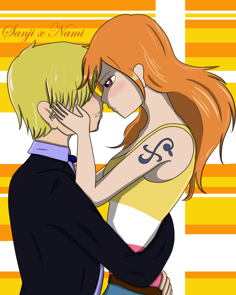 Valentine s Day One Piece Sanji X Nami By Sara Hathat SaraHathat