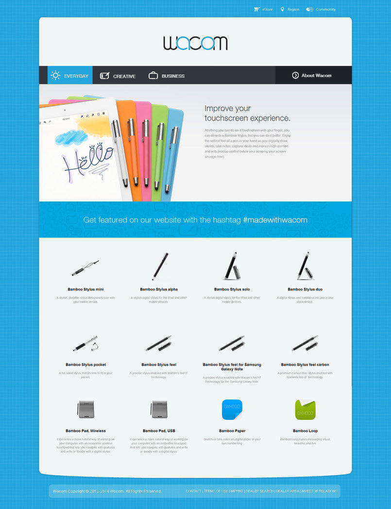 wacom tablet intuos5 - By Abeer Rida- abeerkhanfer982117 :: Tasmeem ME