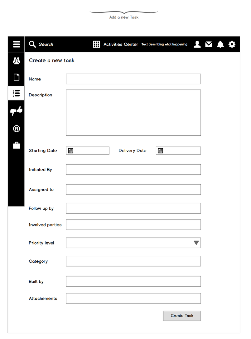 Tablets Wireframes for Correspondences App - By Jamila Hyasat- 4732 ...