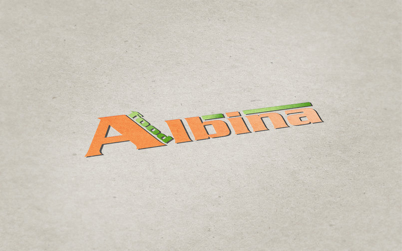 albina food logo من تصميم Mohammad Kiswani- 154668_mohammad