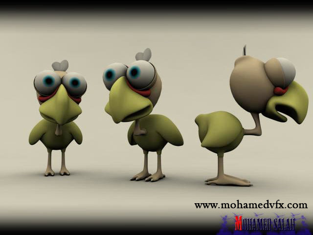 Cartoon Bird - By Mohamed Salah- mohamedsalah933937 :: Tasmeem ME