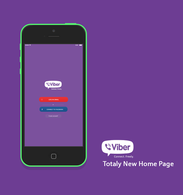 Viber Inc. Re-Design App من تصميم Walid Omran- 278671_walid