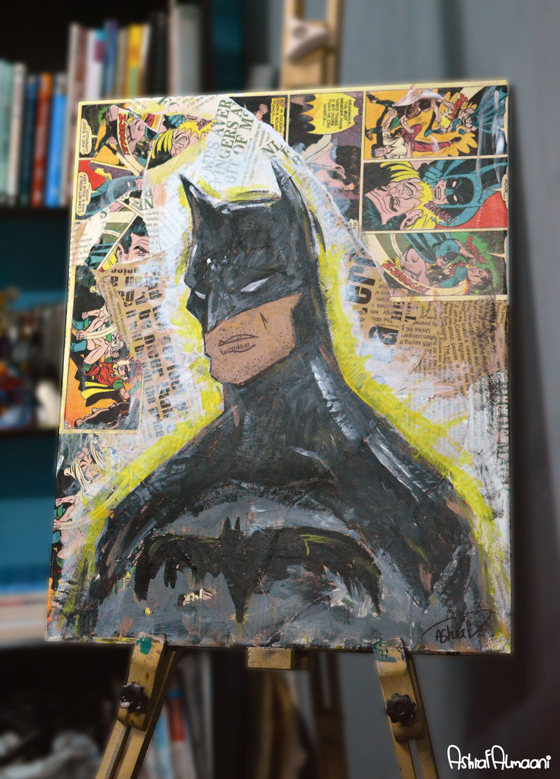batman collage - By Ashraf Al Maani- 1522_ashraf :: Tasmeem ME