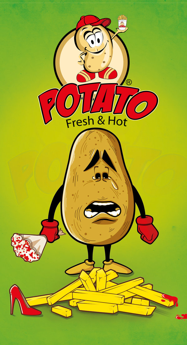 POTATO BOOTH من تصميم Mohamed Salah- mohamedsalah121287