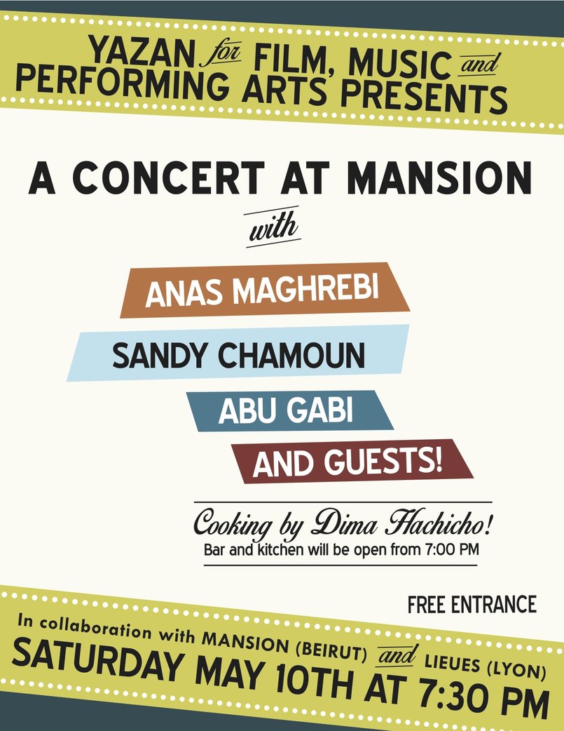 Promotional Concert Poster - By Sarah Wells- 5134_sarah :: Tasmeem ME