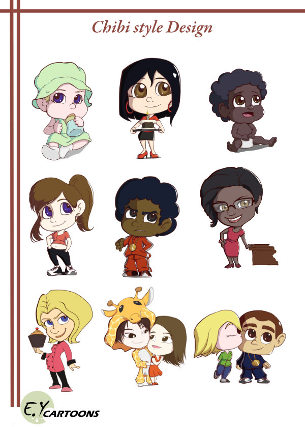Mini Characters - By Eman Yasser T.- 4272_eman :: Tasmeem ME