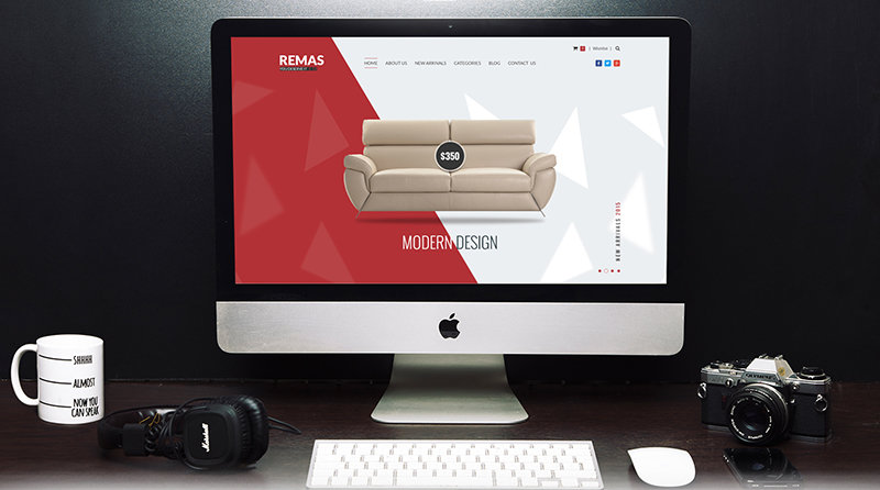 Remas Furniture PSD Template - By ياسر عبد الله- 873531_angum :: Tasmeem ME