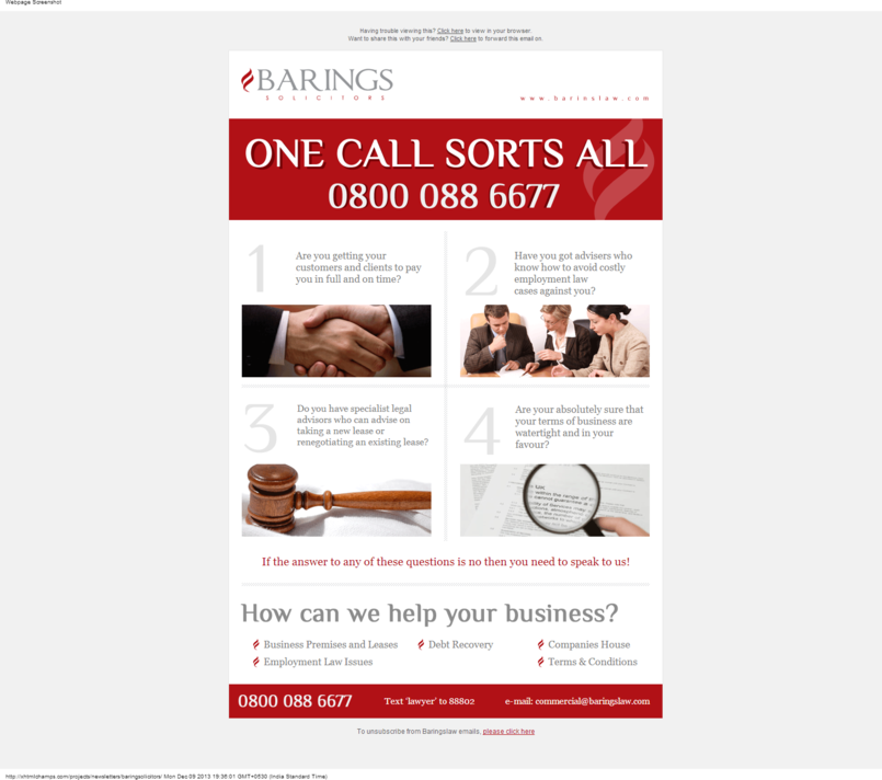 1 - HTML Newsletter for Promotions - By Xhtml Champs- 5129_xhtml ...