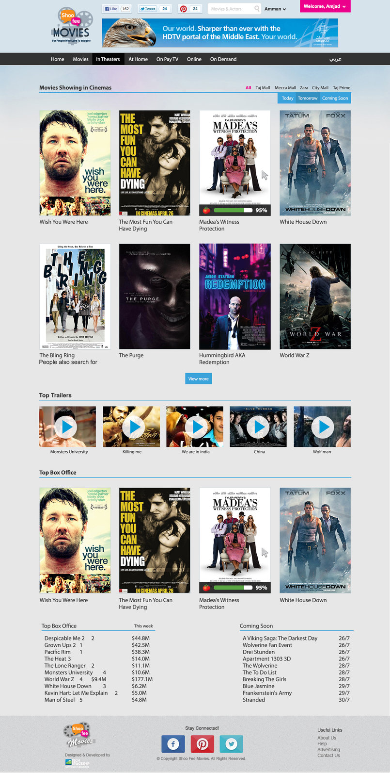 Movies Directory من تصميم Abdulhameid Grandoka- AbdulhameidGrandoka