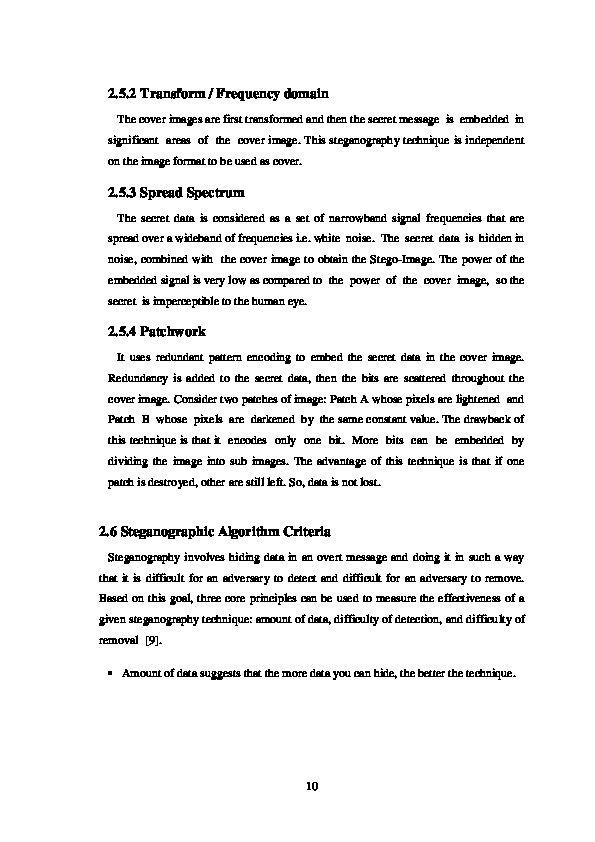 Secure 24 bit Color Image Steganography technique Using Random Numbers من تصميم Faten Basheer ...