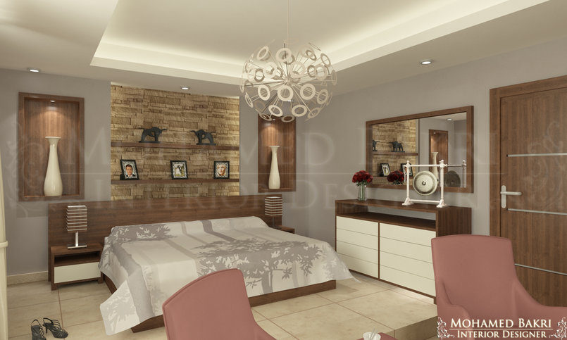 Bedroom Num 4 من تصميم Mohamed Bakri- MohamedBakri