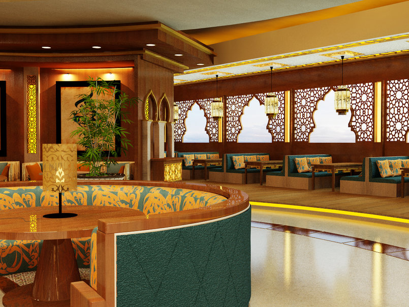MODERN ISLAMIC RESTAURANT PROPOSAL من تصميم Salma Taleb- 4350_salma