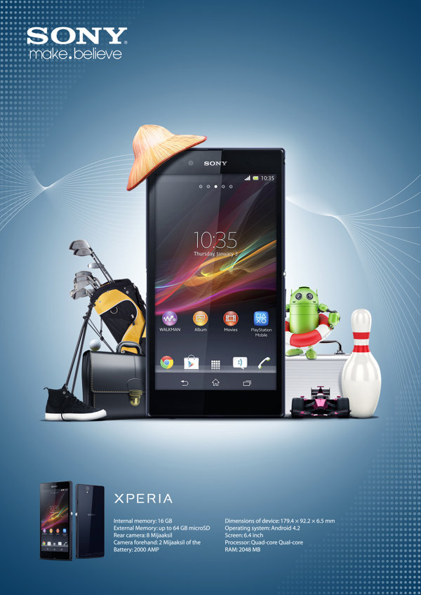 Sony Experia Ads - By Mohammed Hamdan- 3520_mohammed :: Tasmeem ME