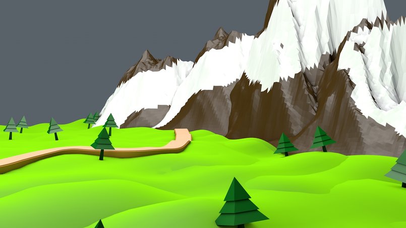 low poly - By Rami Abbas- ramiabbas145579 :: Tasmeem ME