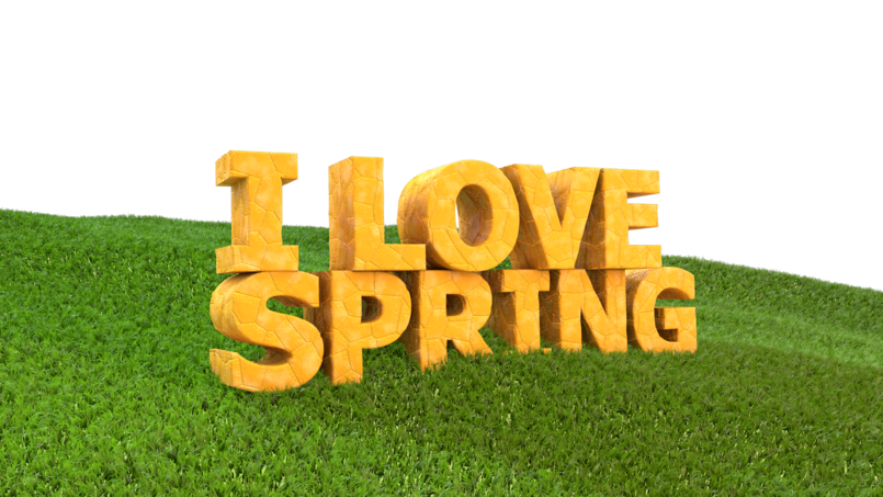 I love spring. من تصميم Mohammed Ghubari- 4845_mohammed