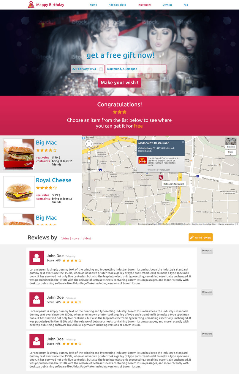 Mappy Birthday - By Mehdi Aarab- mehdiaarab332892 :: Tasmeem ME