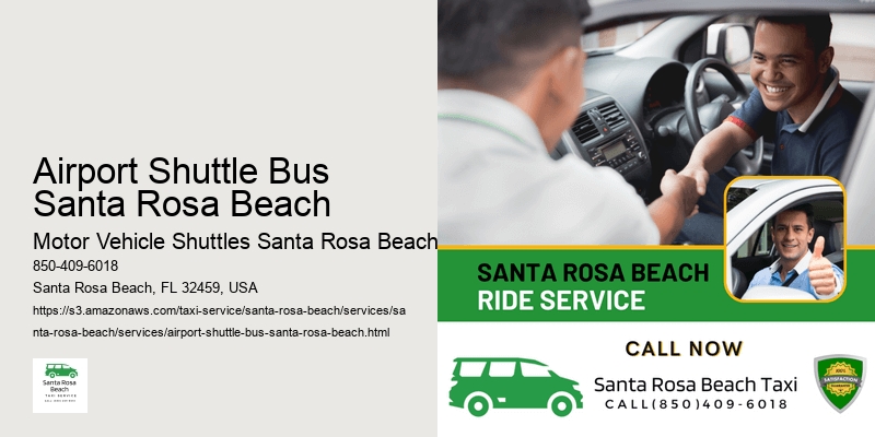 Airport Shuttle Bus Santa Rosa Beach