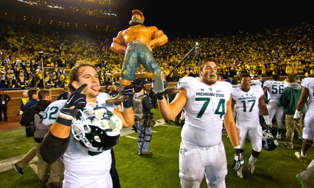 [rivalry] Michigan et Michigan State à la conquête du Paul Bunyan ...