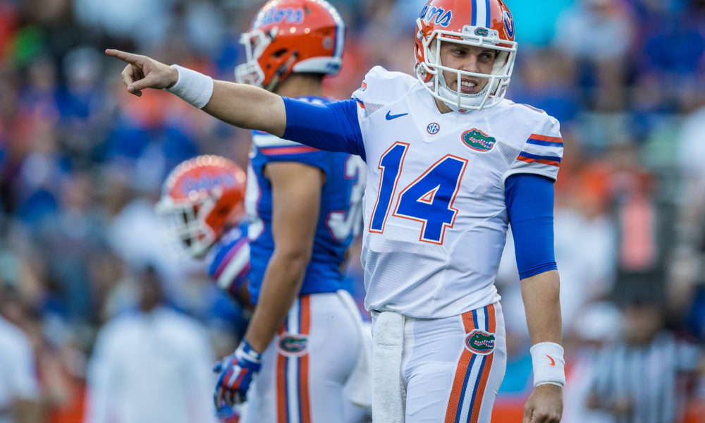 QB Luke Del Rio officiellement nommé titulaire à Florida – The Blue Pennant