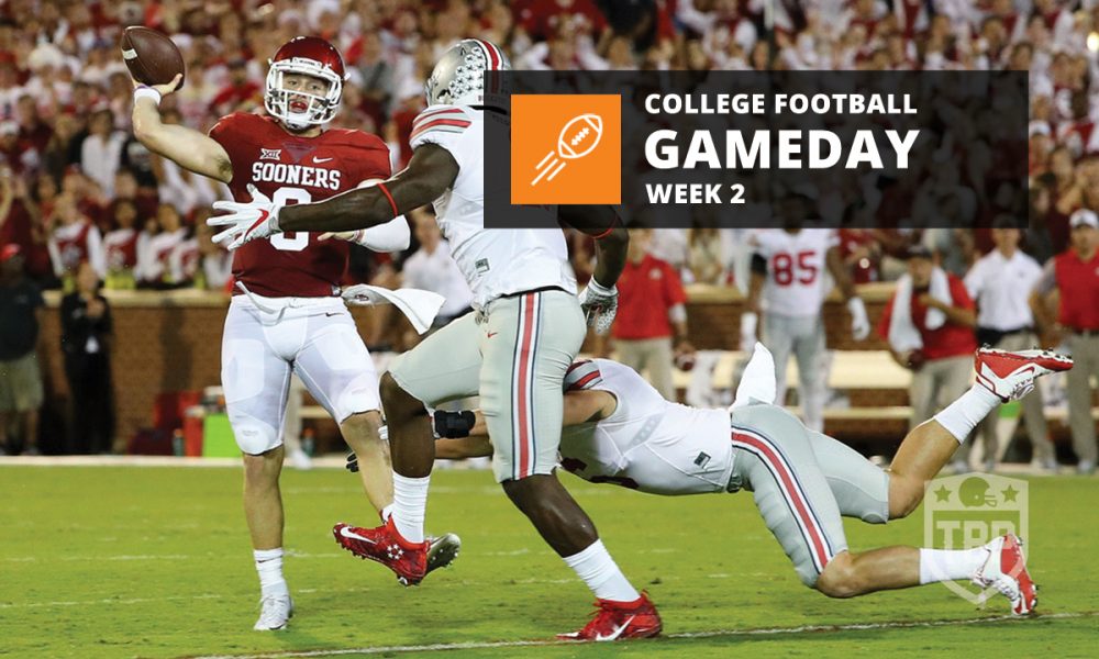 College Gameday : le guide de la week 2 – The Blue Pennant