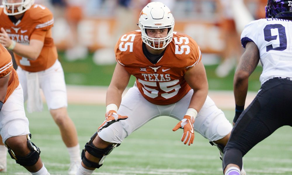 OT Connor Williams quitte Texas et se présente à la draft NFL 2018 ...