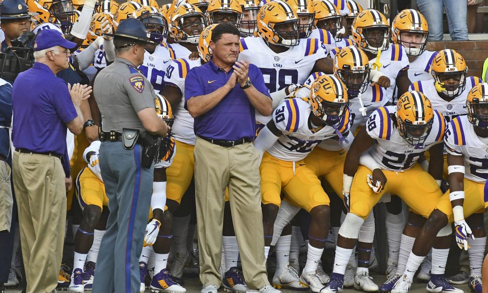Preview 2018 : LSU Tigers – The Blue Pennant