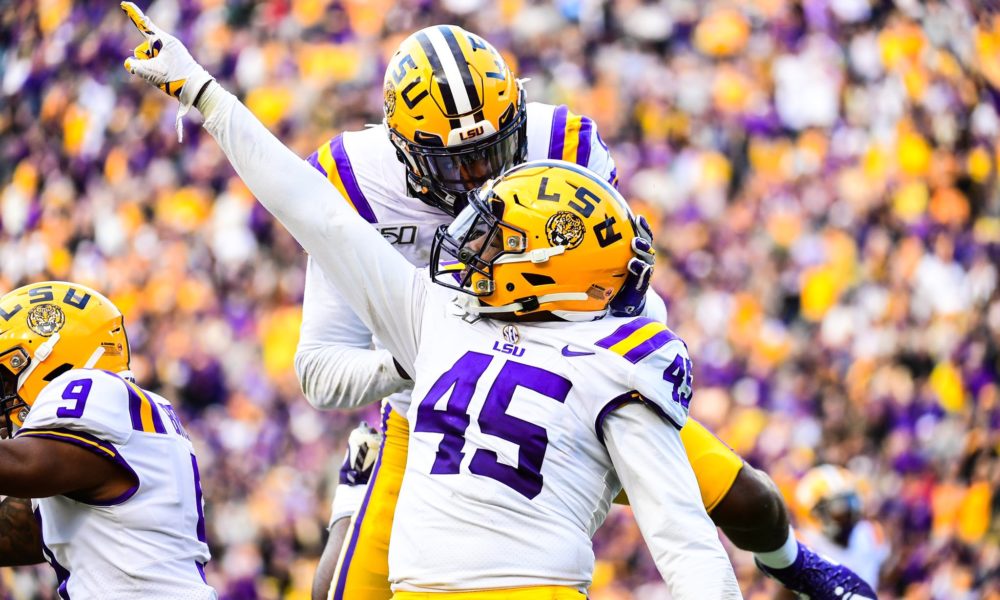 AP Top 25 : LSU, nouveau #1 ! – The Blue Pennant