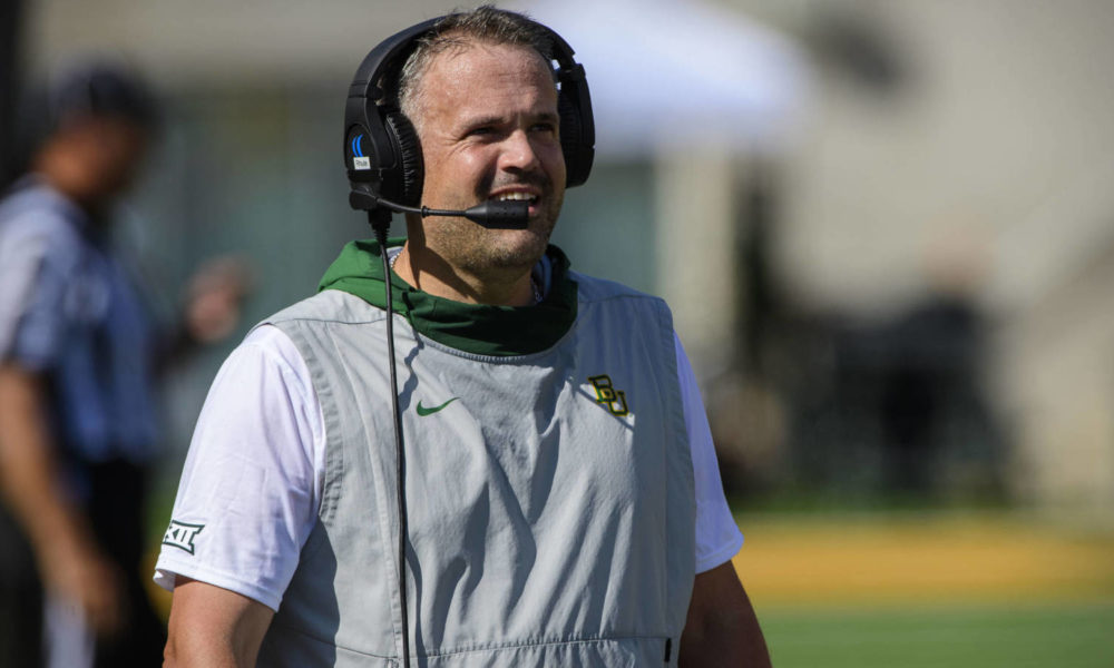 Matt Ruhle quitte Baylor pour les Carolina Panthers – The Blue Pennant