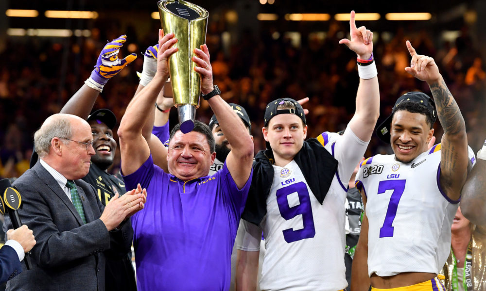 LSU, champion national ! – The Blue Pennant