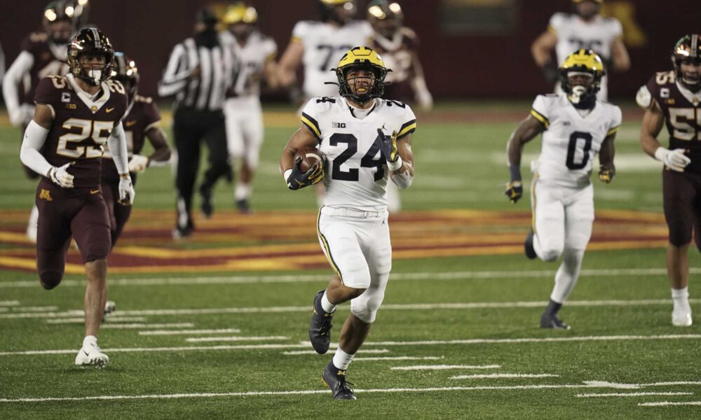 Minnesota – Michigan (24-49) : des débuts réussis pour QB Joe Milton ...
