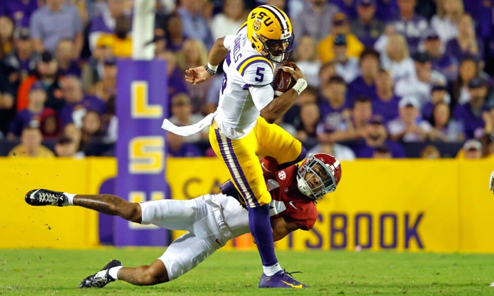 LSU-Alabama (32-31) : QB Jayden Daniels anéantit le Crimson Tide en OT ...