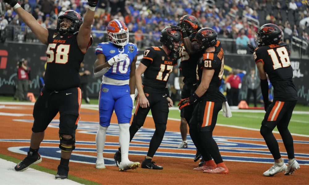 Las Vegas Bowl 2022 : Oregon State détruit Florida, 30-3, et atteint ...
