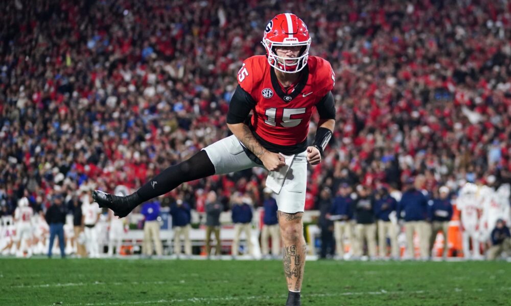 CFP Top 25 : Georgia nouveau #1 – The Blue Pennant