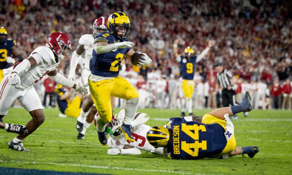 Michigan-Alabama (27-20) : Blake Corum libère les Wolverines en ...