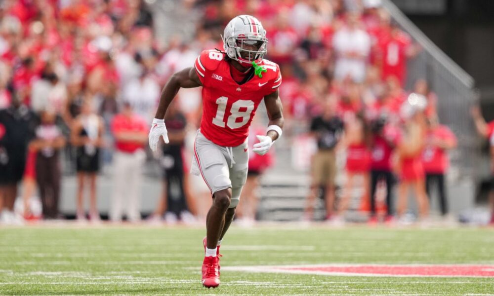 WR Marvin Harrison Jr se présente à la draft NFL – The Blue Pennant