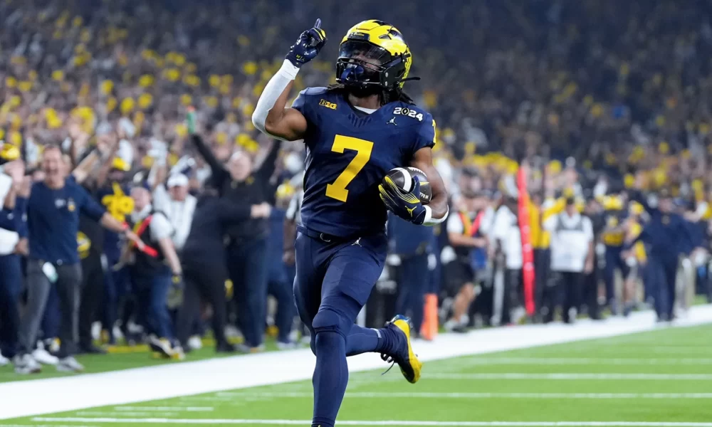 RB Donovan Edwards double la mise pour Michigan face à Washington – The ...
