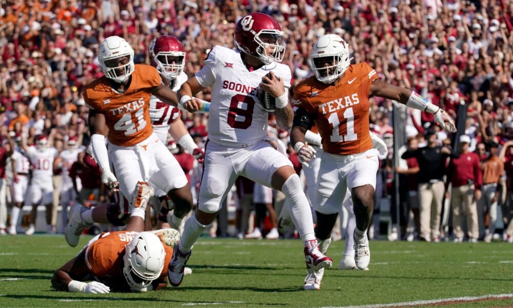 Oklahoma-Texas (34-30) : Dillon Gabriel dans la Légende du Red River ...
