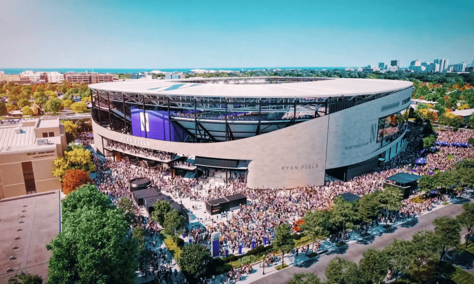 Le nouveau Ryan Field ouvrira ses portes pour un choc historique face à ...