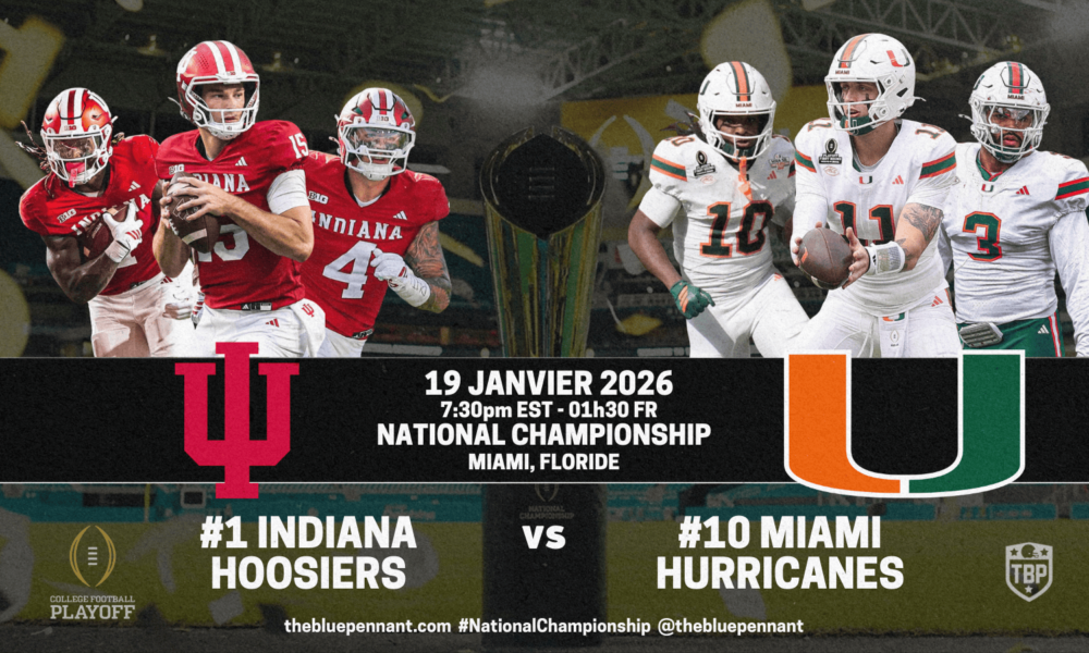 Indiana-Miami : la preview du National Championship 2026 – The Blue Pennant