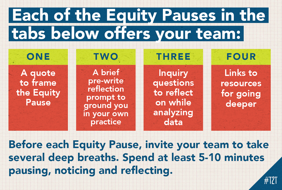 Equity Pauses: A Tool for Centering Student Experiences in Your Data ...