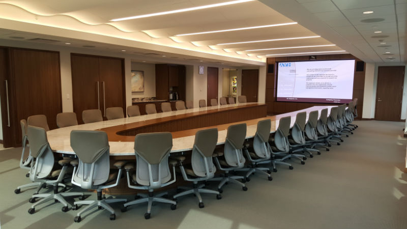 Check Out This One of a Kind Installation in Boston Boardroom - My ...
