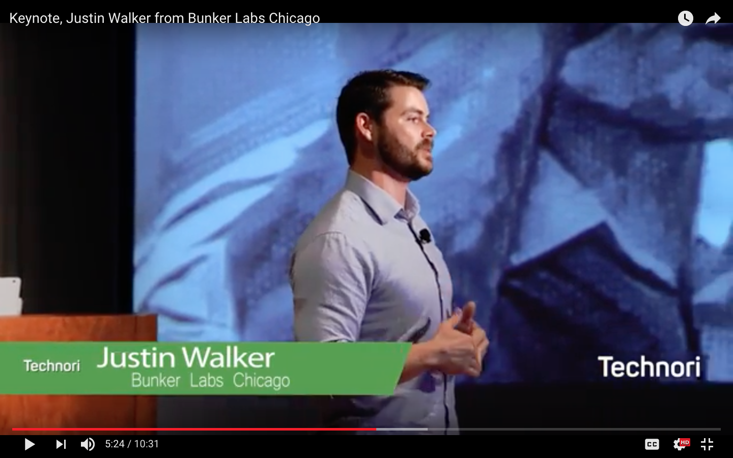 Justin Walker Keynote - Technori
