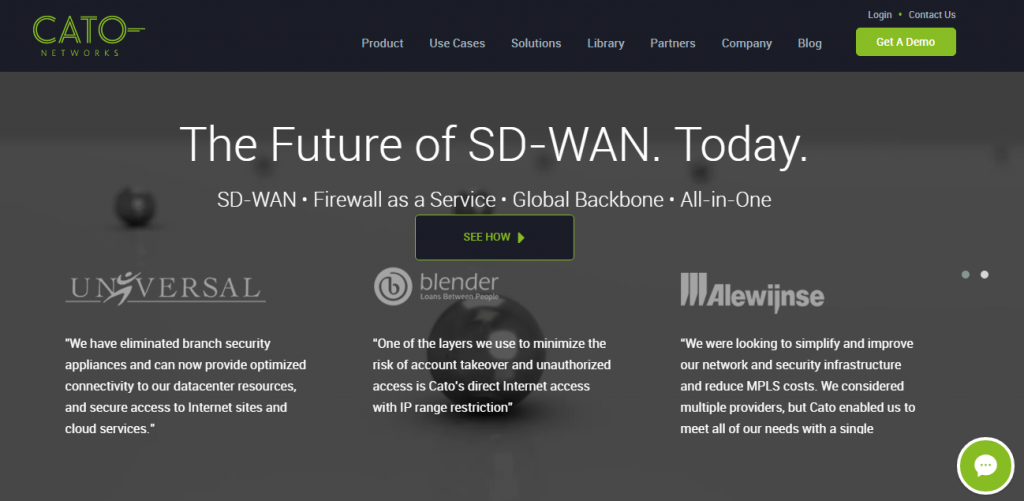 Cato Networks – The futuristic Software-Defined WAN (SD-WAN) and Cloud-based Network Security ...