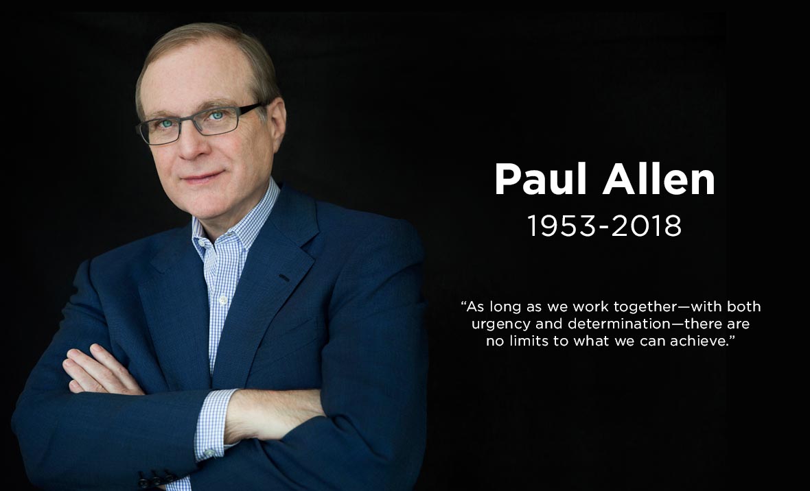 Paul Allen, Microsoft Co-Founder Dies of Cancer at Age 65 | Platform to ...