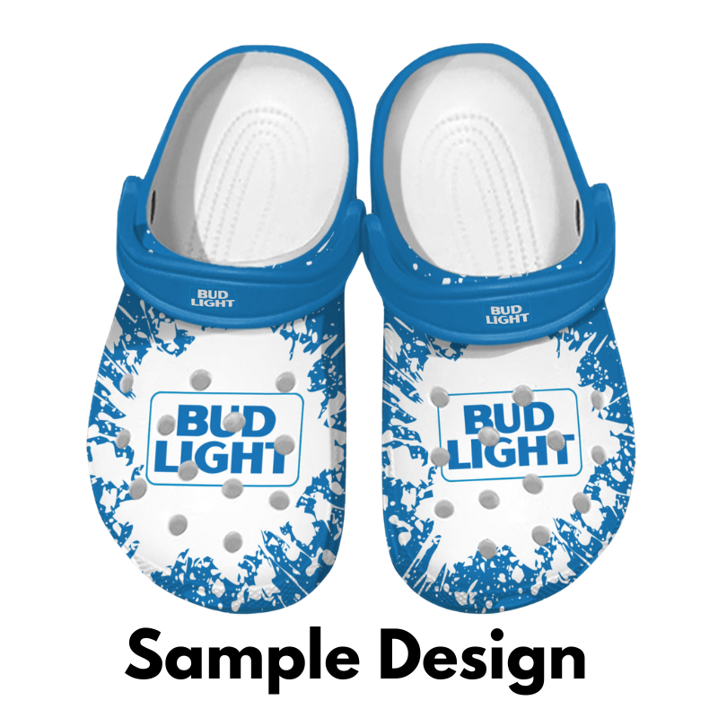 Custom Print Clogs with Paint Splatter – Personalized Shoes for Kids ...