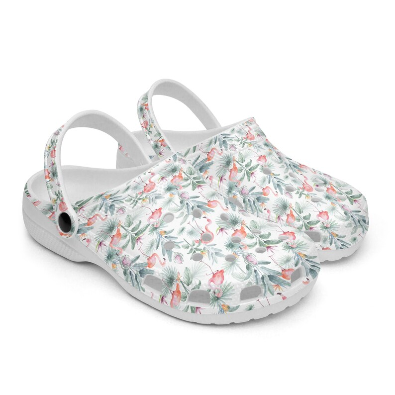 Vintage Durable Plant Unisex Crocs, Fast Shipping Is Available