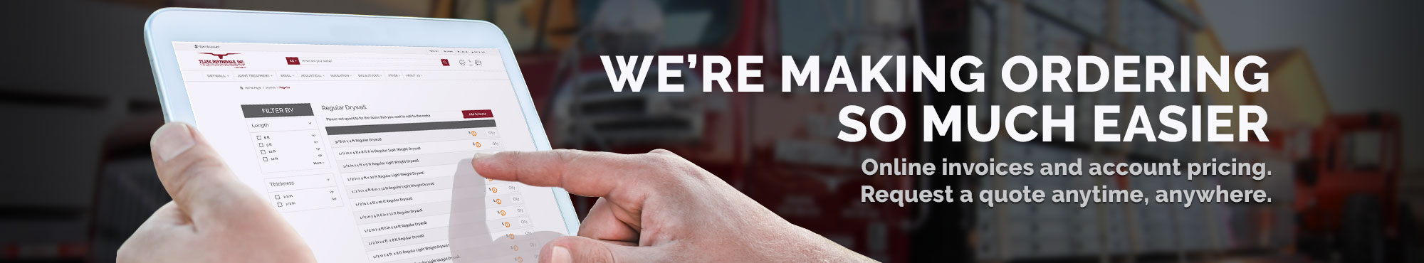 Tejas Materials, Inc. - Home Page