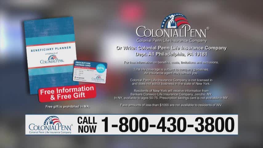 Colonial Penn Life Insurance | Advertising Profile | See Their Ad Spend ...