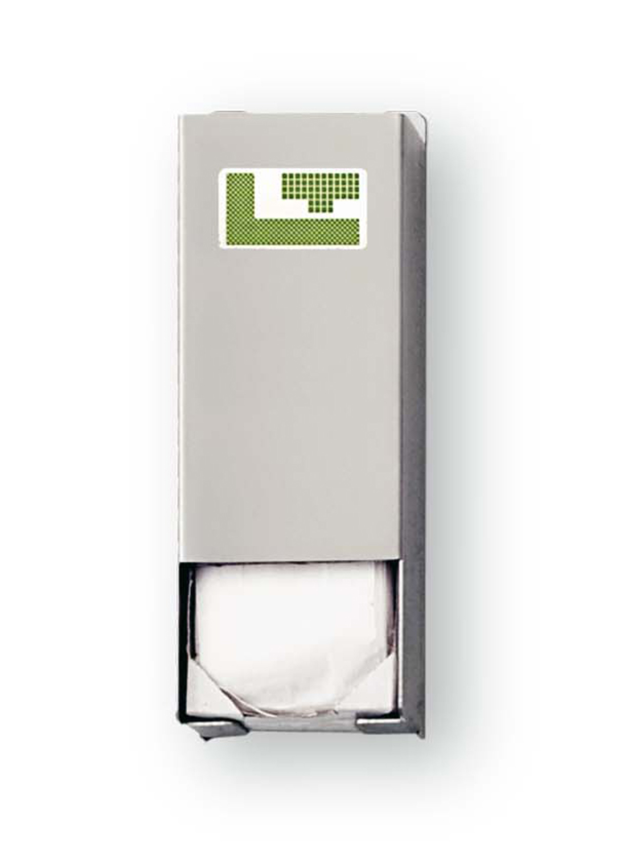 dispenser box disposable masks stainless steel | Louis Tellier