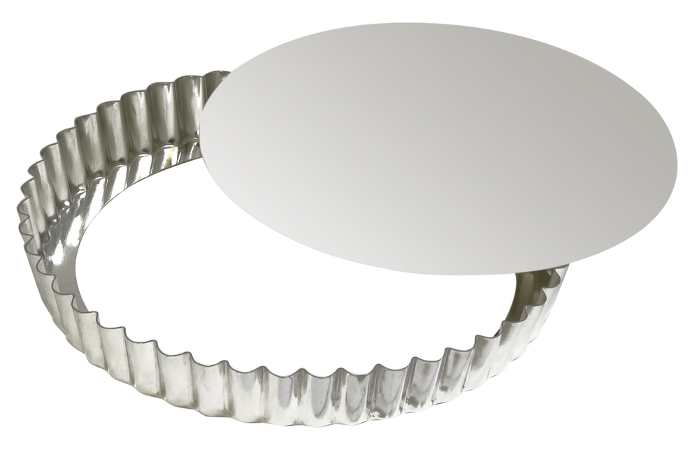 Gobel Tin-plated fluted tart mold | 126420 | Louis Tellier